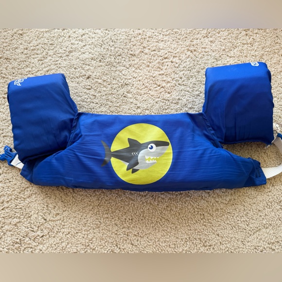 Swim | Stearns Puddle Jumper Blue With Shark | Poshmark